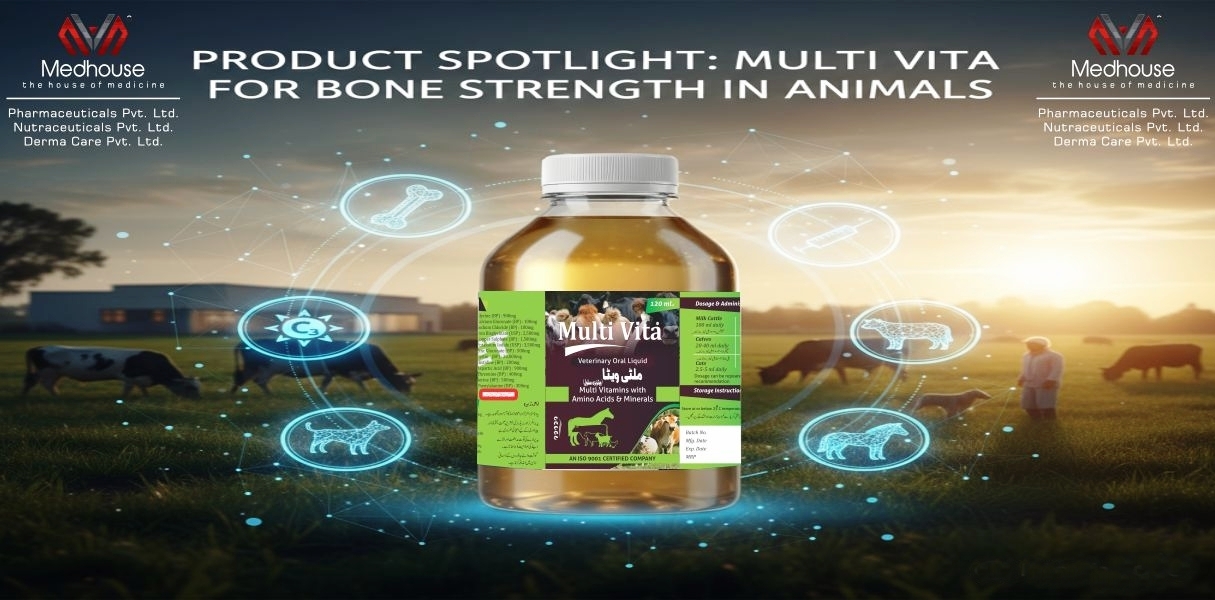 Multi Vita Oral Solution for Stronger Animal Bones